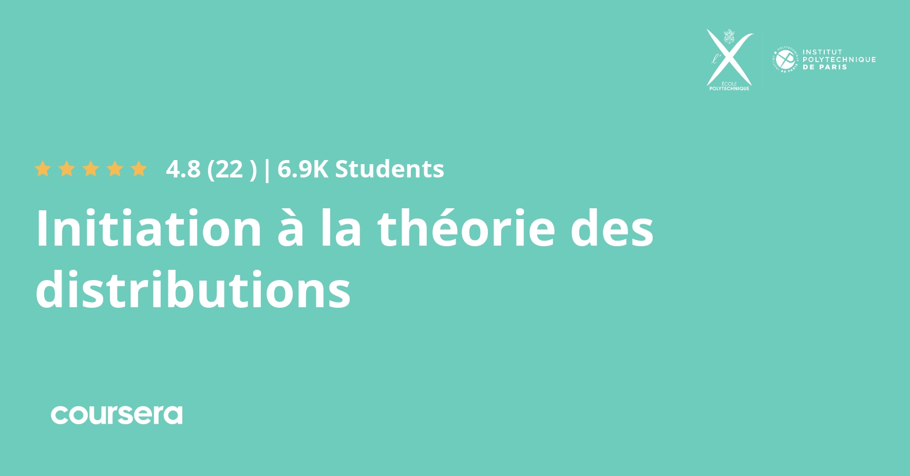 Initiation à la théorie des distributions - Coursya