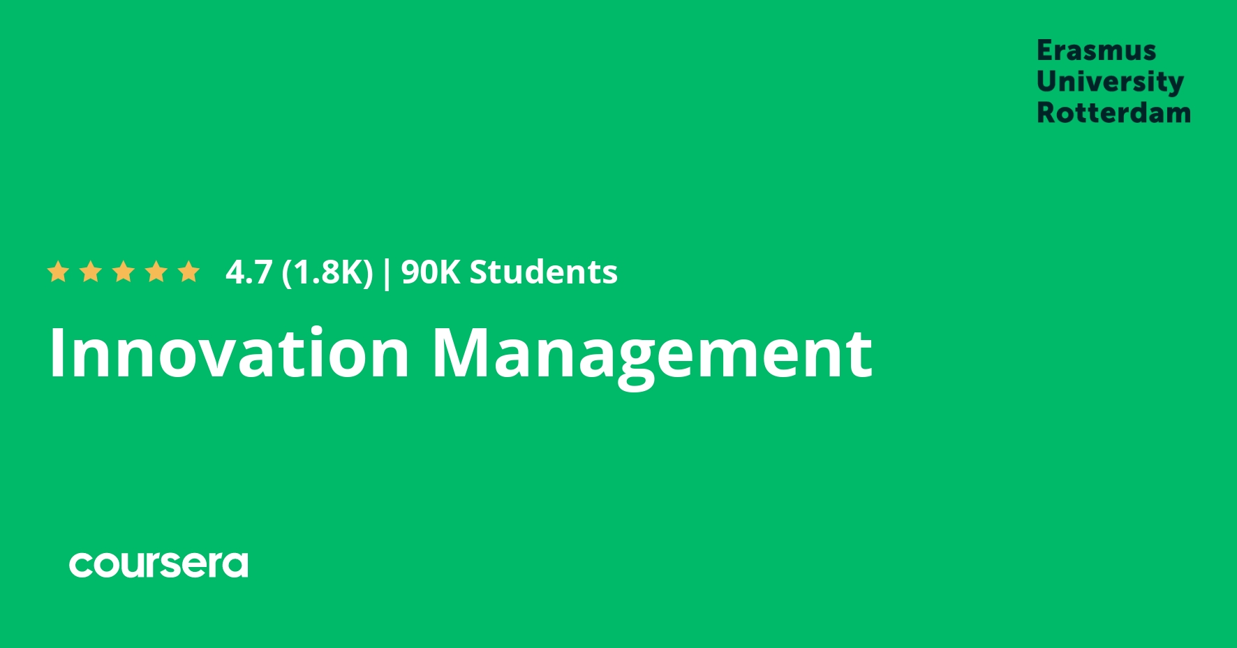 Innovation Management Coursya
