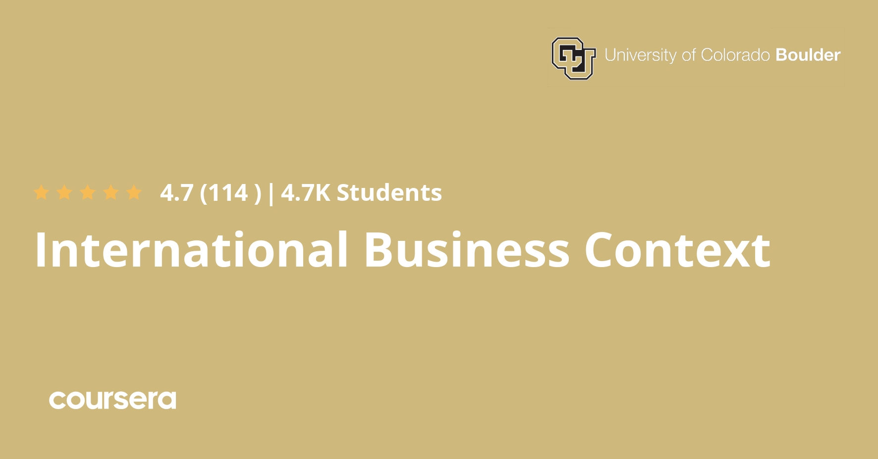 International Business Context - Coursya