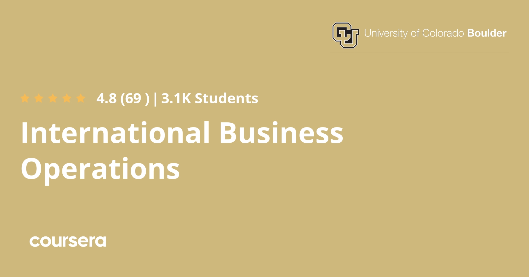 International Business Operations - Coursya