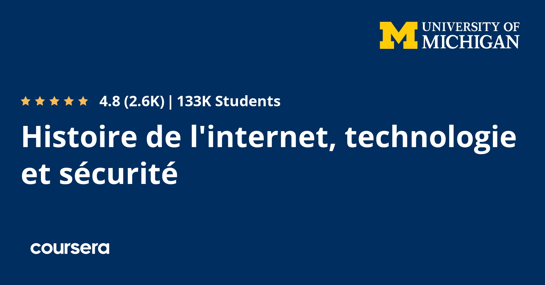 Internet History, Technology, and Security - Coursya