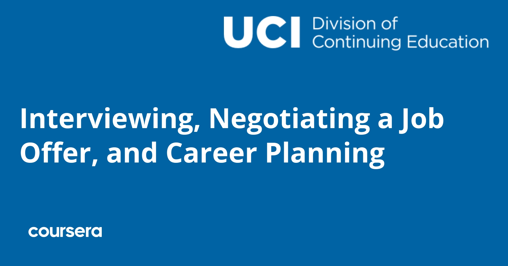 Interviewing, Negotiating a Job Offer, and Career Planning - Coursya
