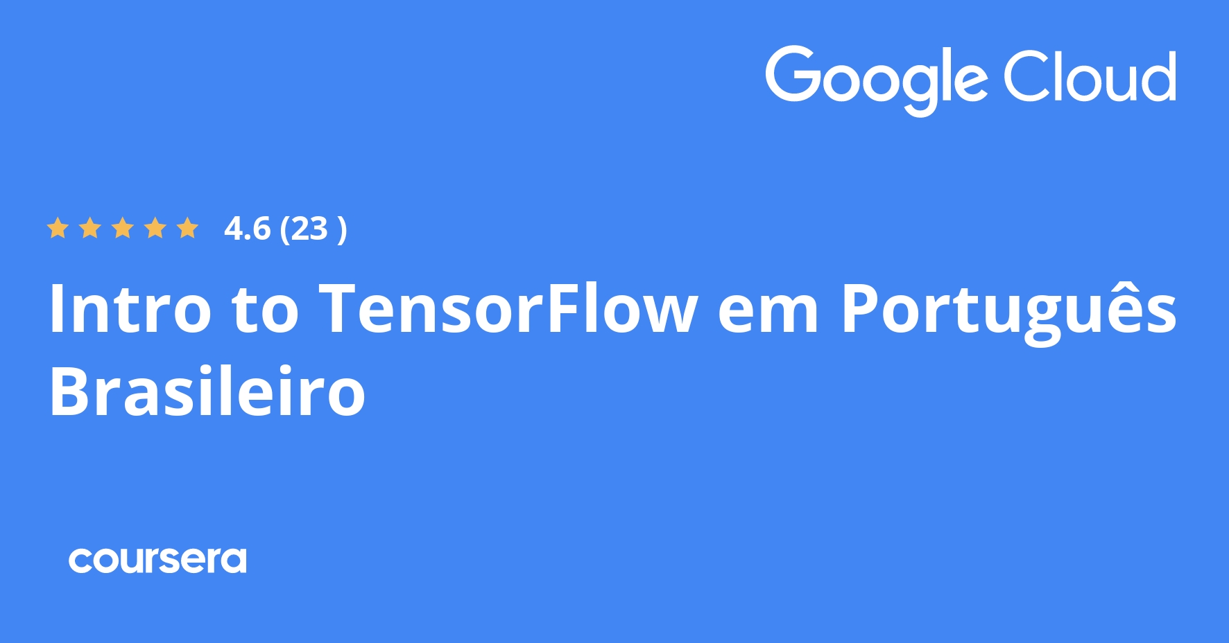 Intro to TensorFlow em Português Brasileiro - Coursya