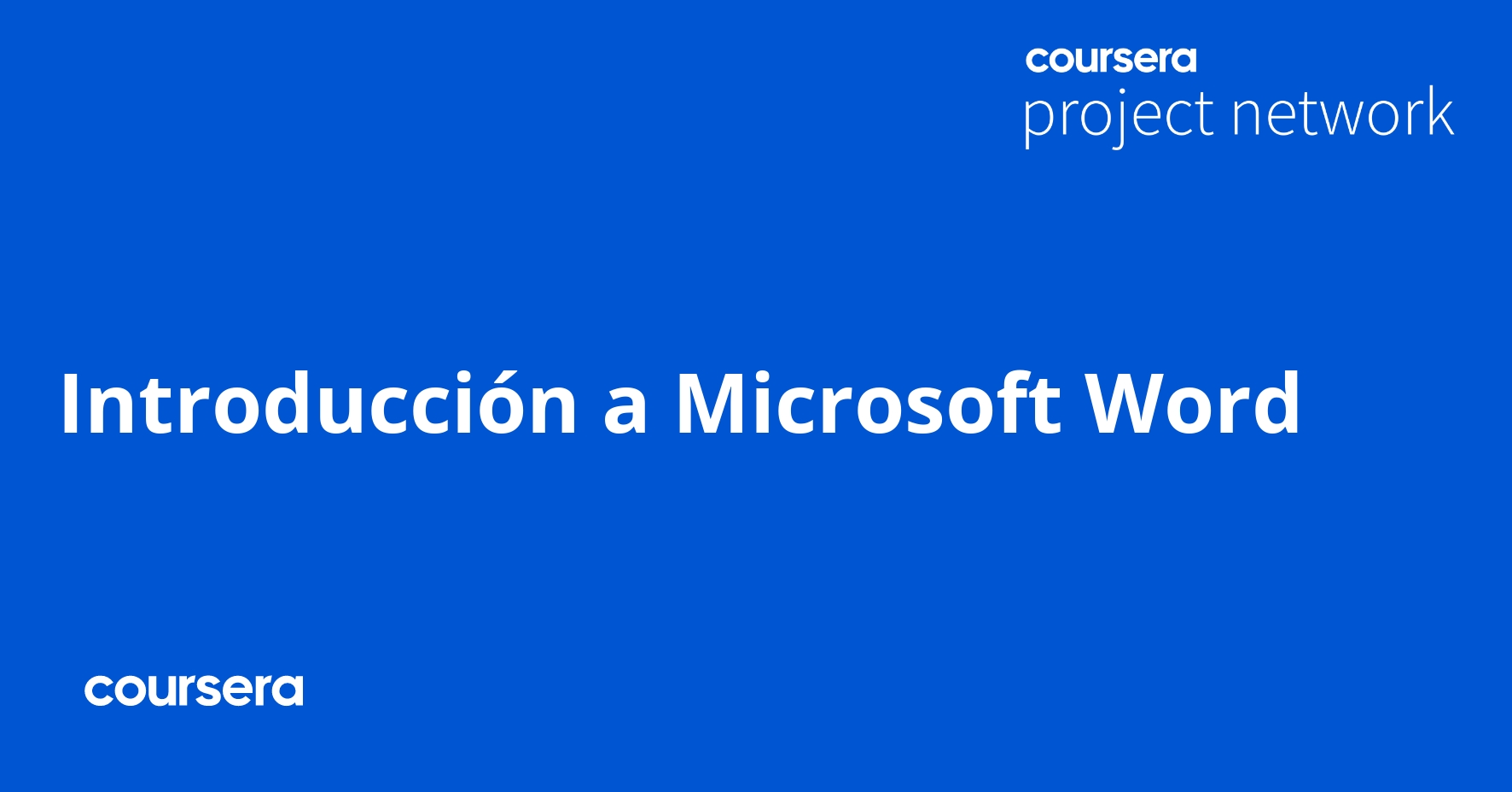 Introducción a Microsoft Word - Coursya