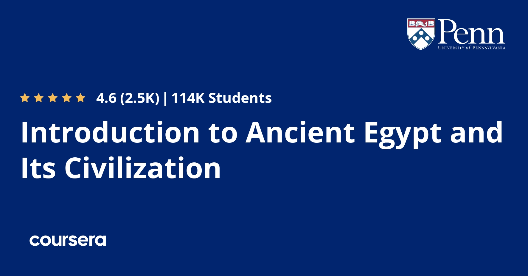 Introduction to Ancient Egypt and Its Civilization - Coursya