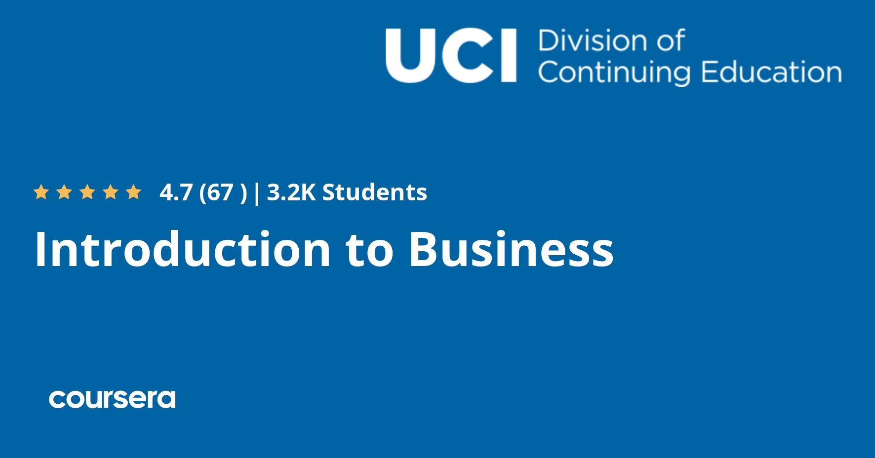 Introduction to Business Specialization - Coursya