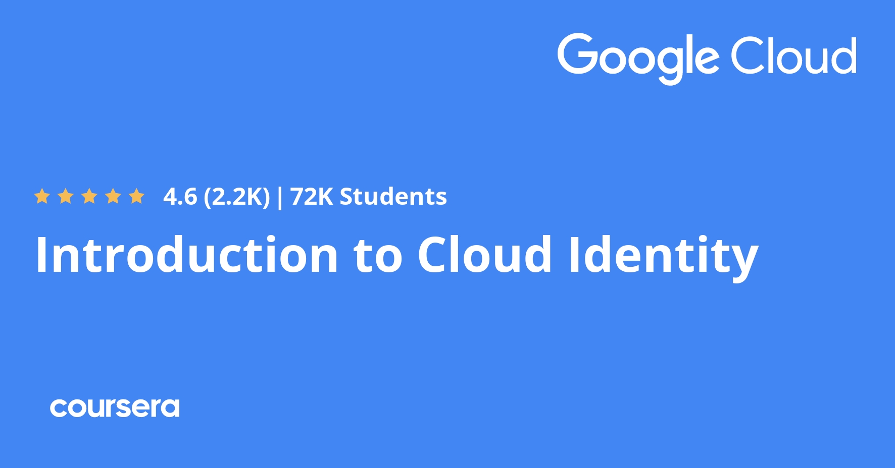 Introduction to Cloud Identity - Coursya