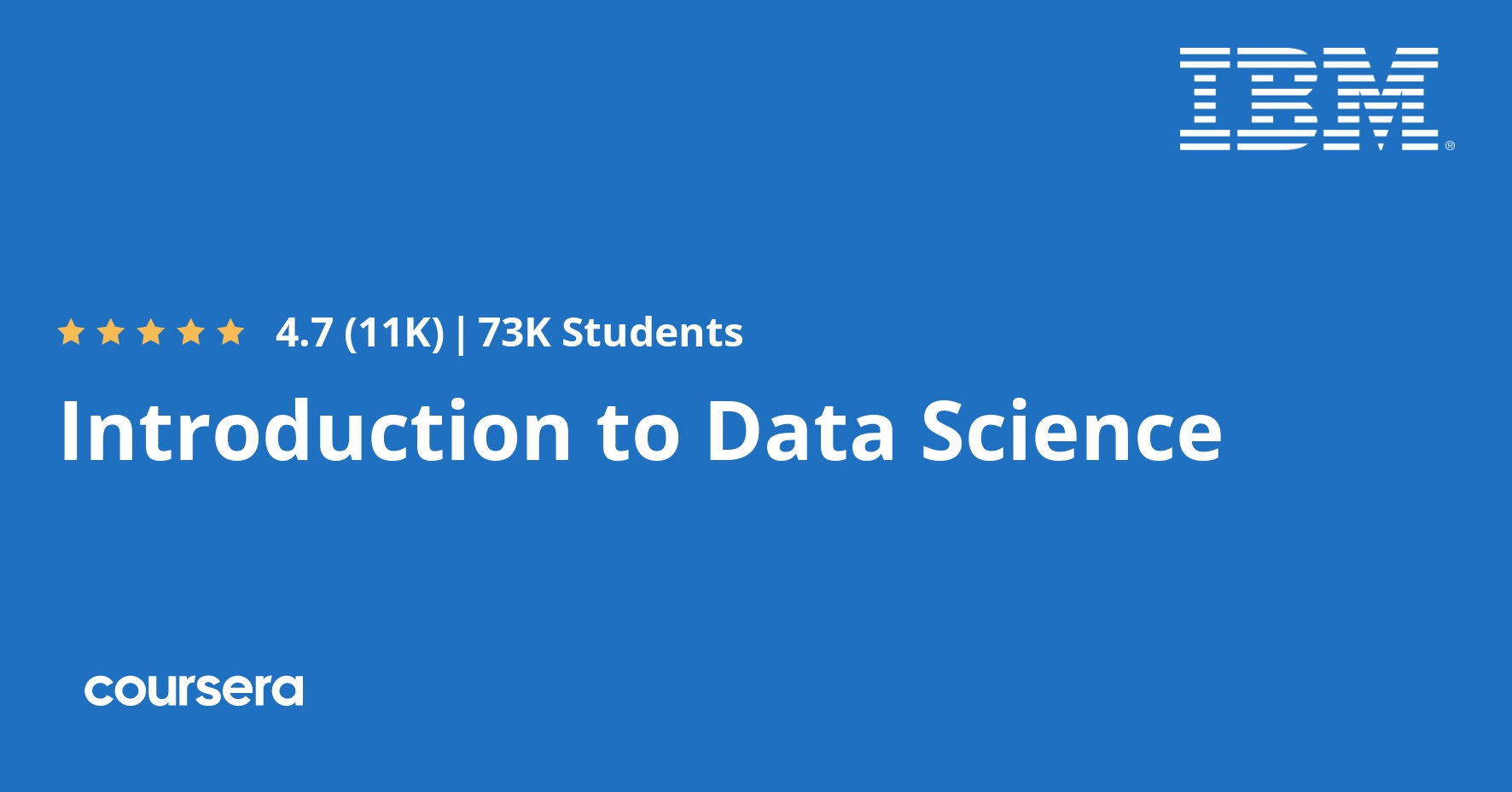Introduction to Data Science Specialization - Coursya