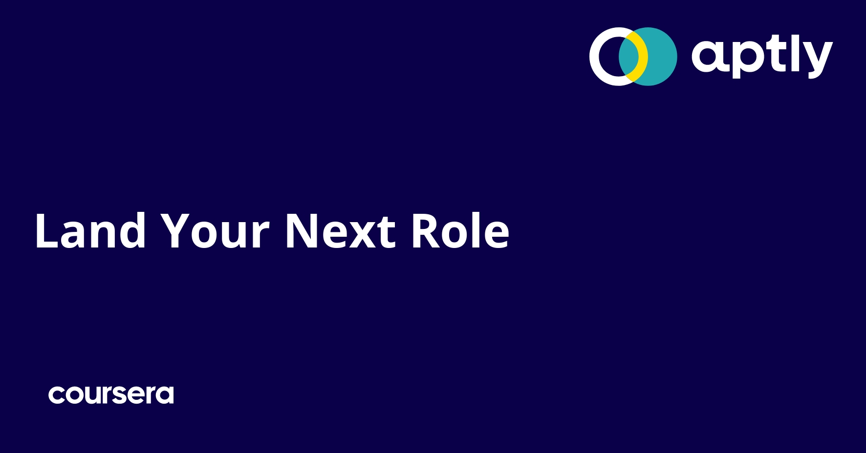 Land Your Next Role - Coursya