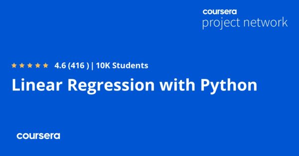 Linear Regression with Python - Coursya