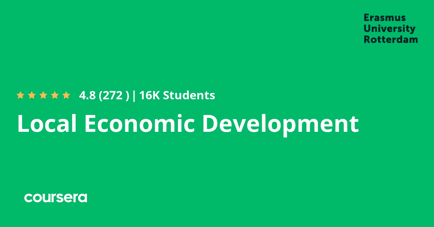 Local Economic Development - Coursya