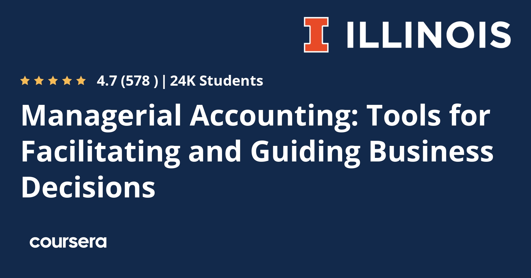 Managerial Accounting: Tools for Facilitating and Guiding Business ...