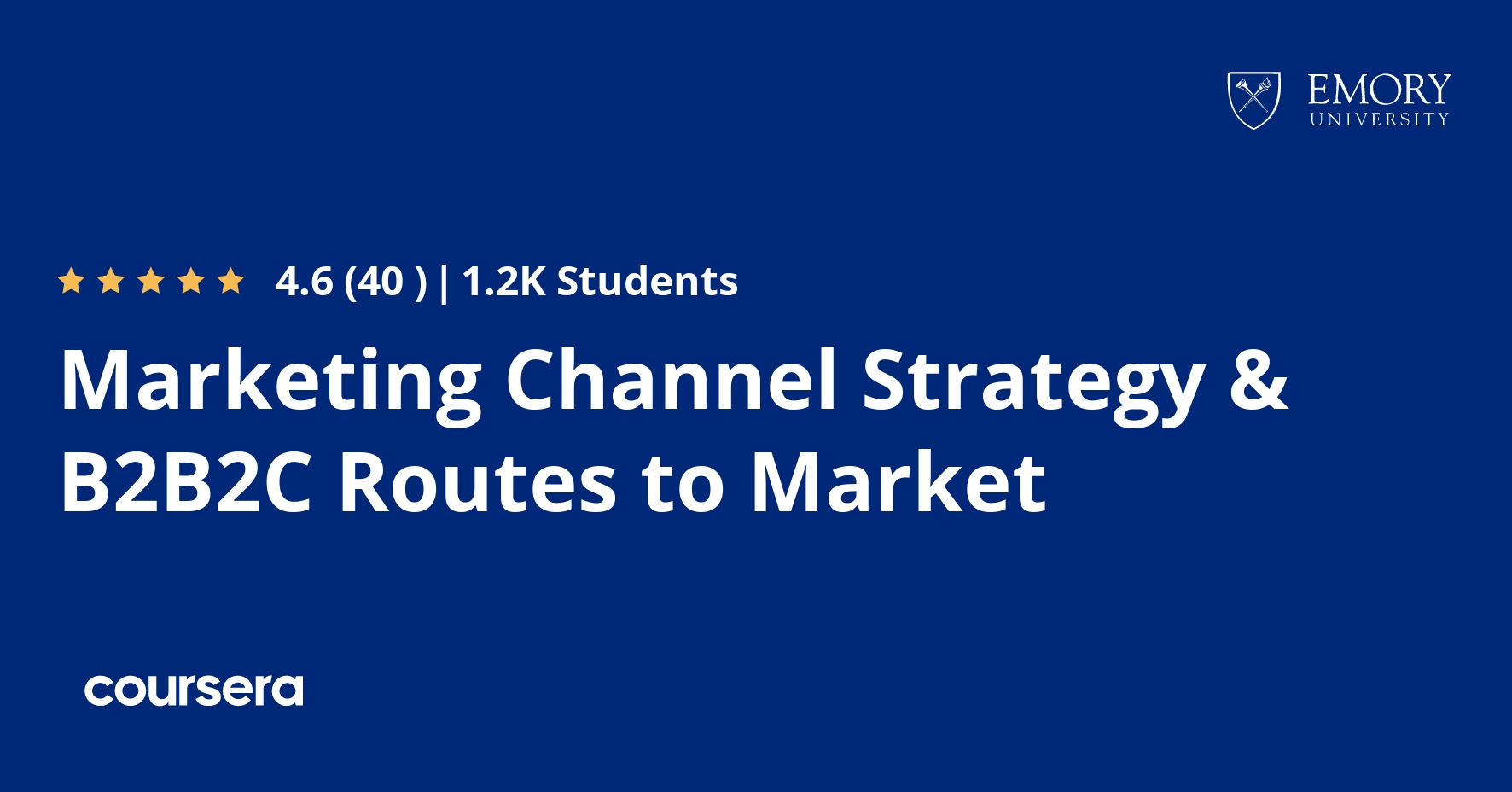 Marketing Channel Strategy & B2B2C Routes to Market Specialization ...