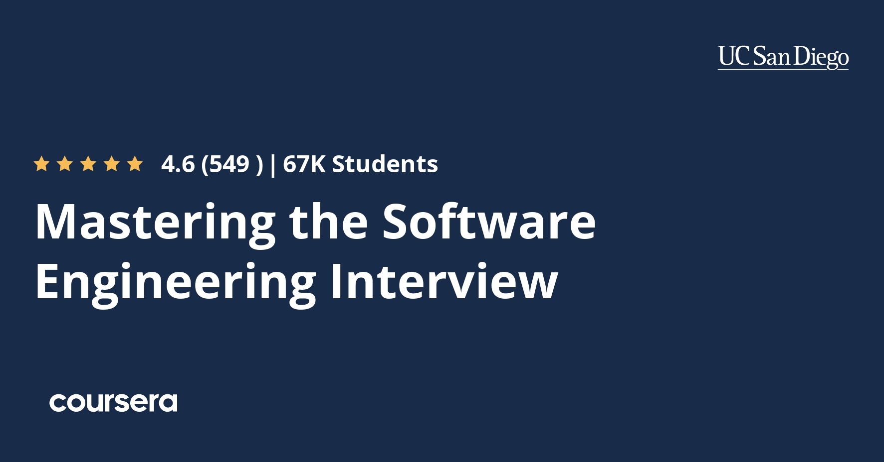 Mastering the Software Engineering Interview - Coursya