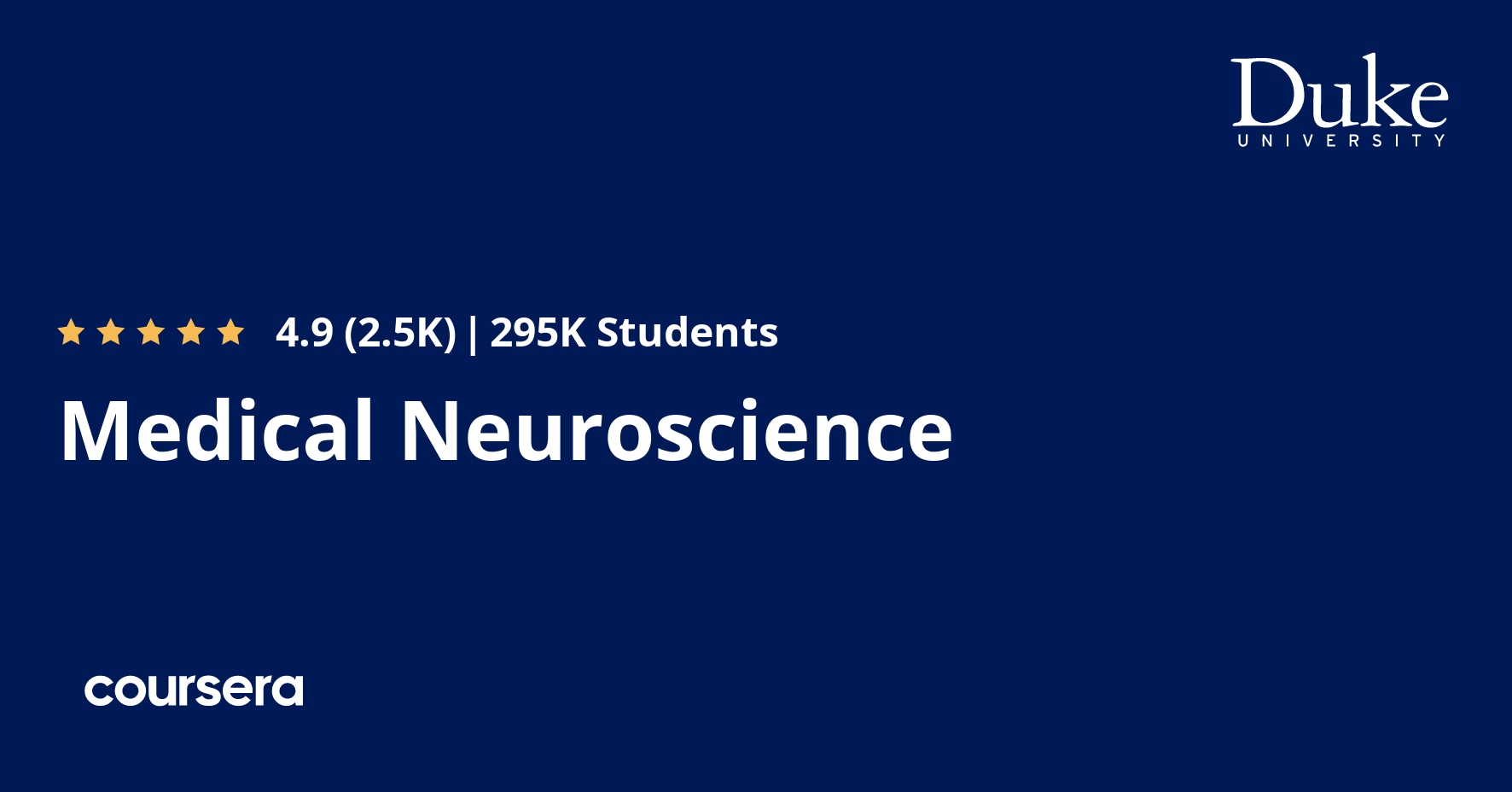 Medical Neuroscience - Coursya