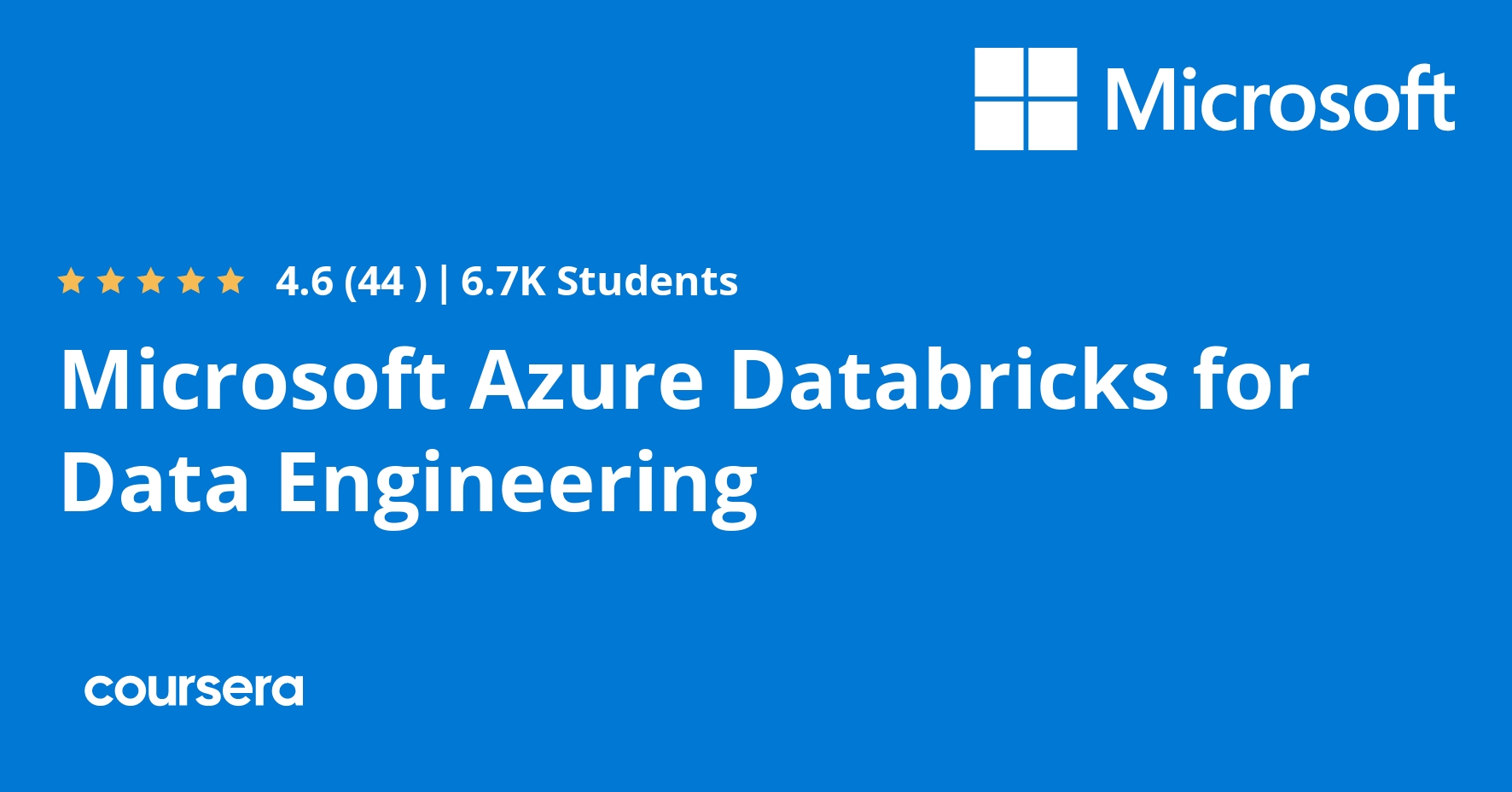 Microsoft Azure Databricks for Data Engineering - Coursya