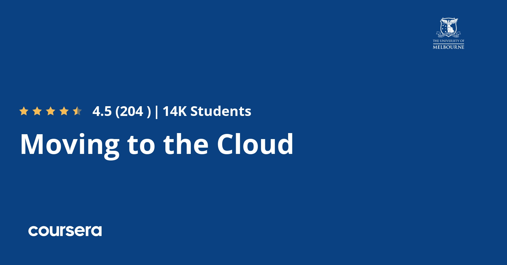 Moving to the Cloud - Coursya