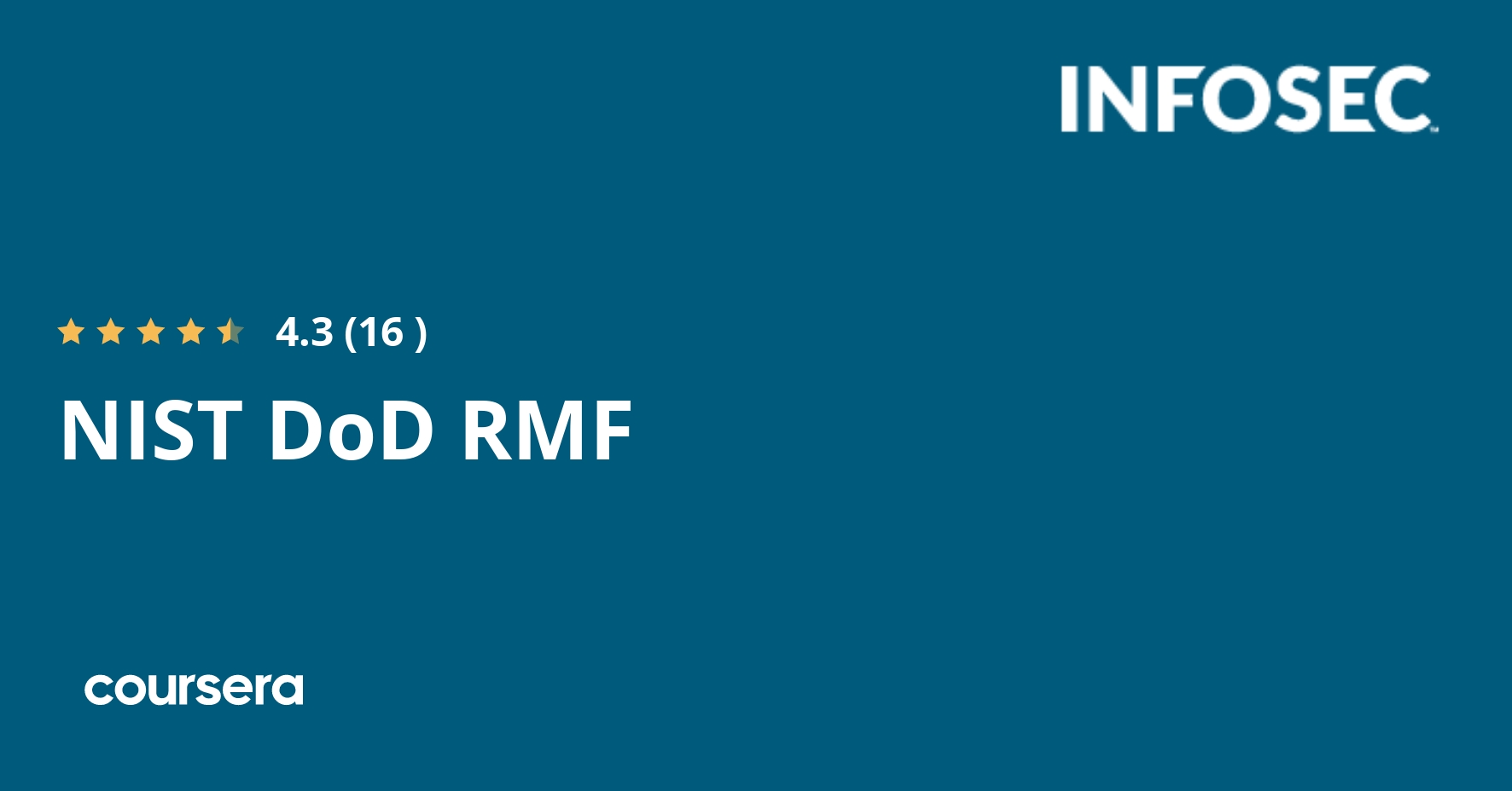 NIST DoD RMF - Coursya