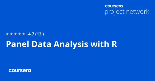 Panel Data Analysis with R - Coursya