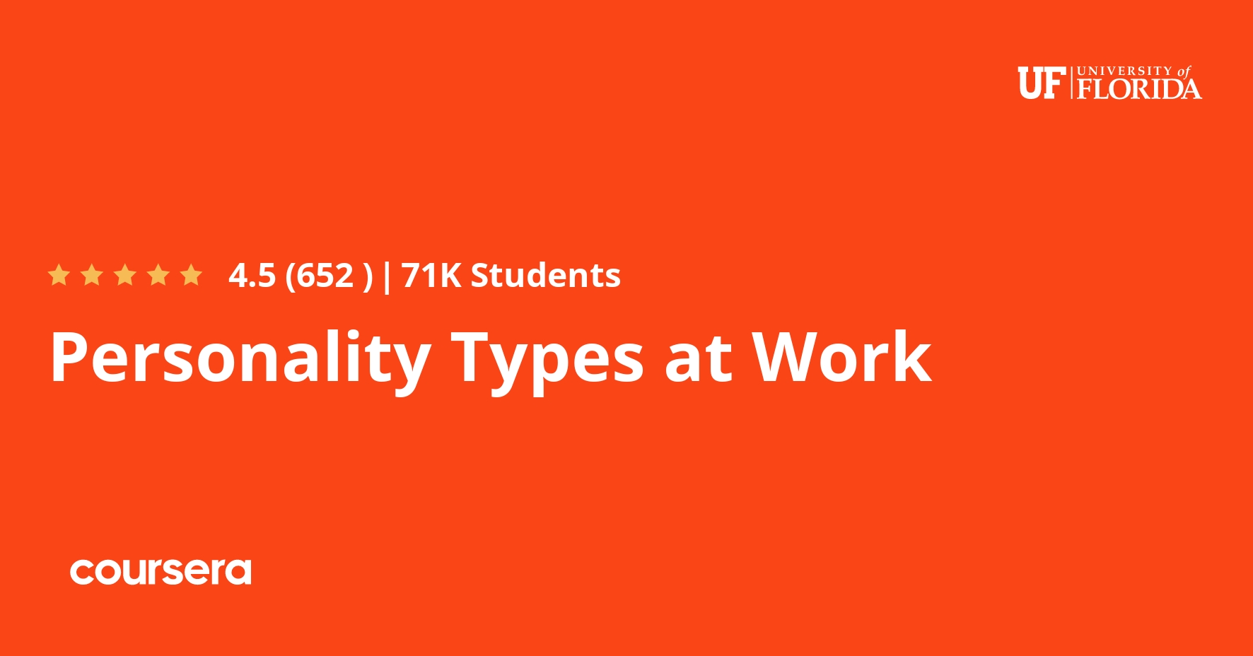 Personality Types at Work - Coursya