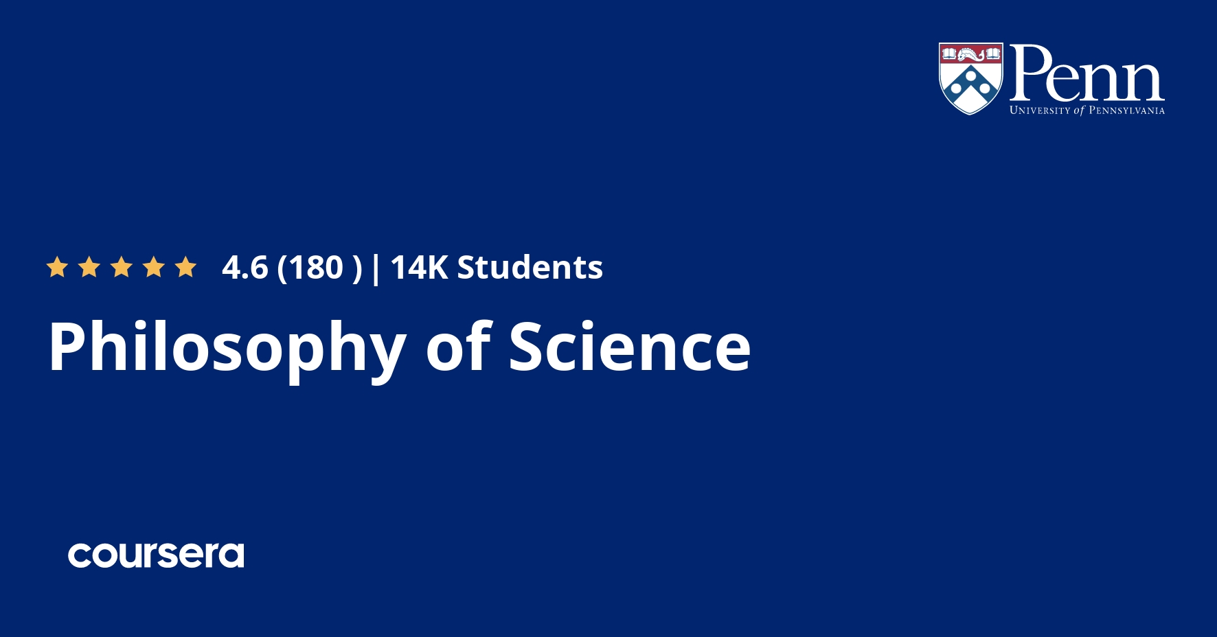 Philosophy of Science - Coursya