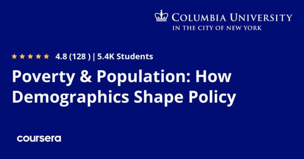 Poverty & Population: How Demographics Shape Policy - Coursya