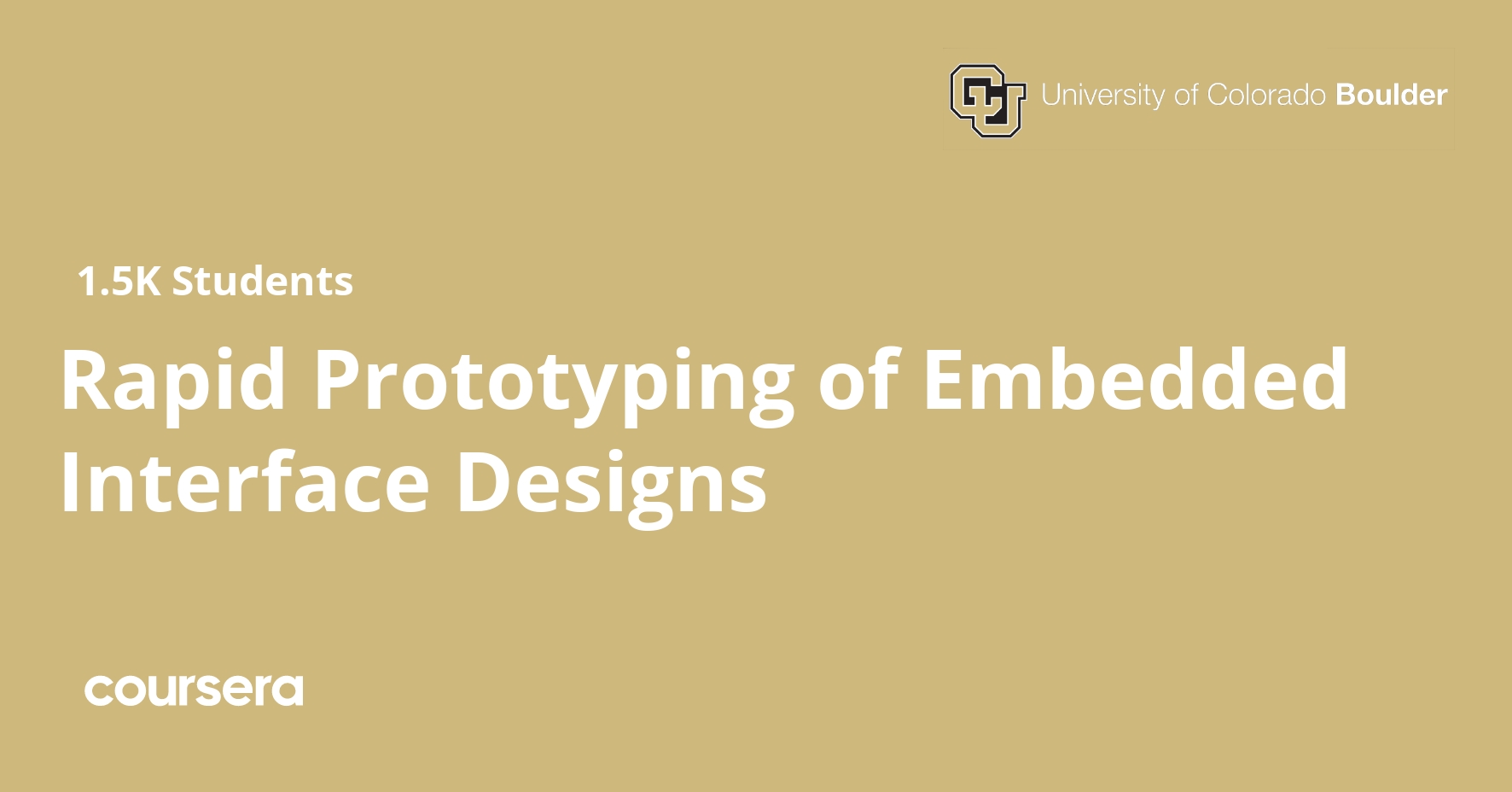 Rapid Prototyping of Embedded Interface Designs - Coursya