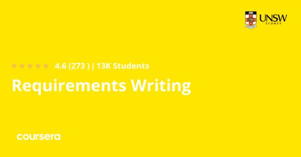 Requirements Writing - Coursya