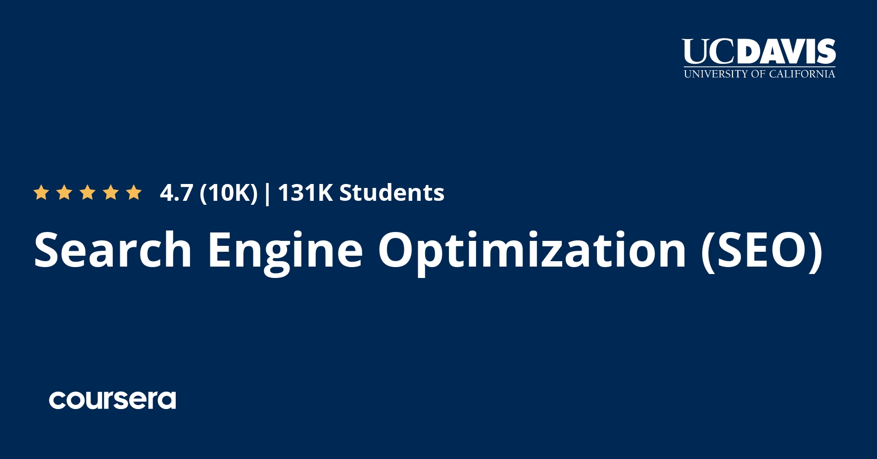 Search Engine Optimization (SEO) Specialization - Coursya