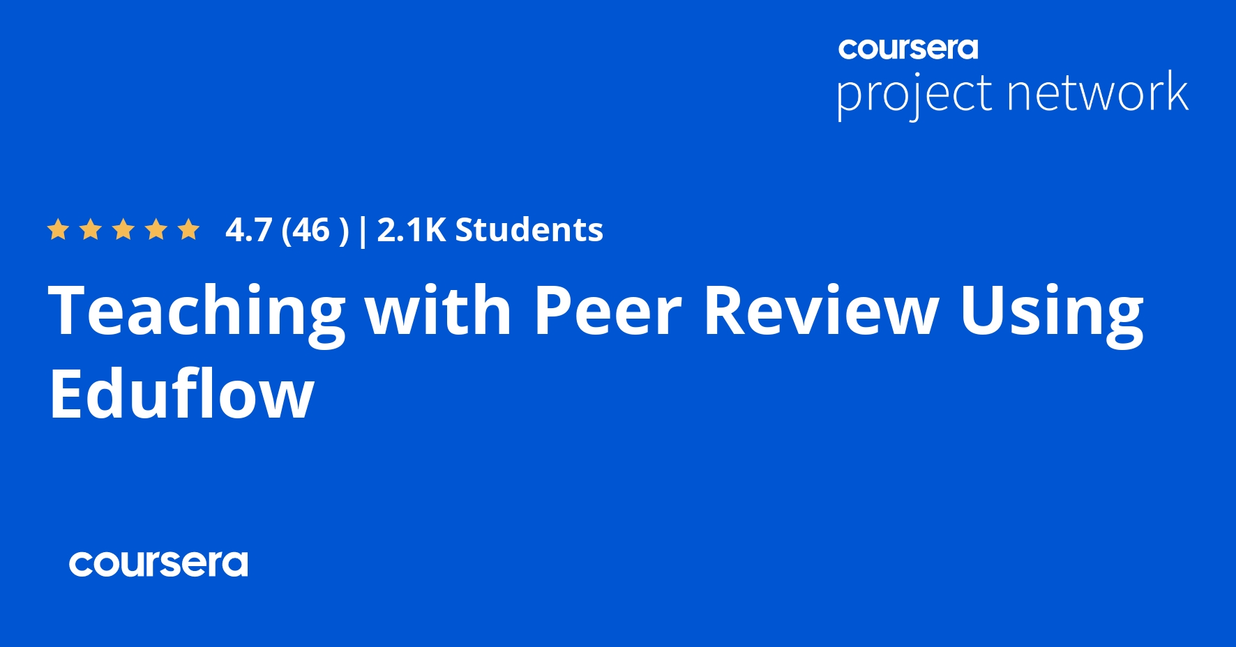 Teaching with Peer Review Using Eduflow - Coursya