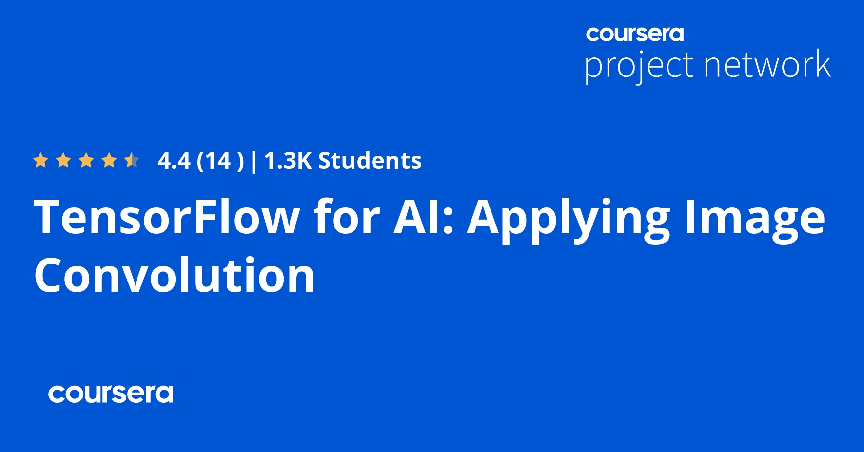 TensorFlow for AI: Applying Image Convolution - Coursya