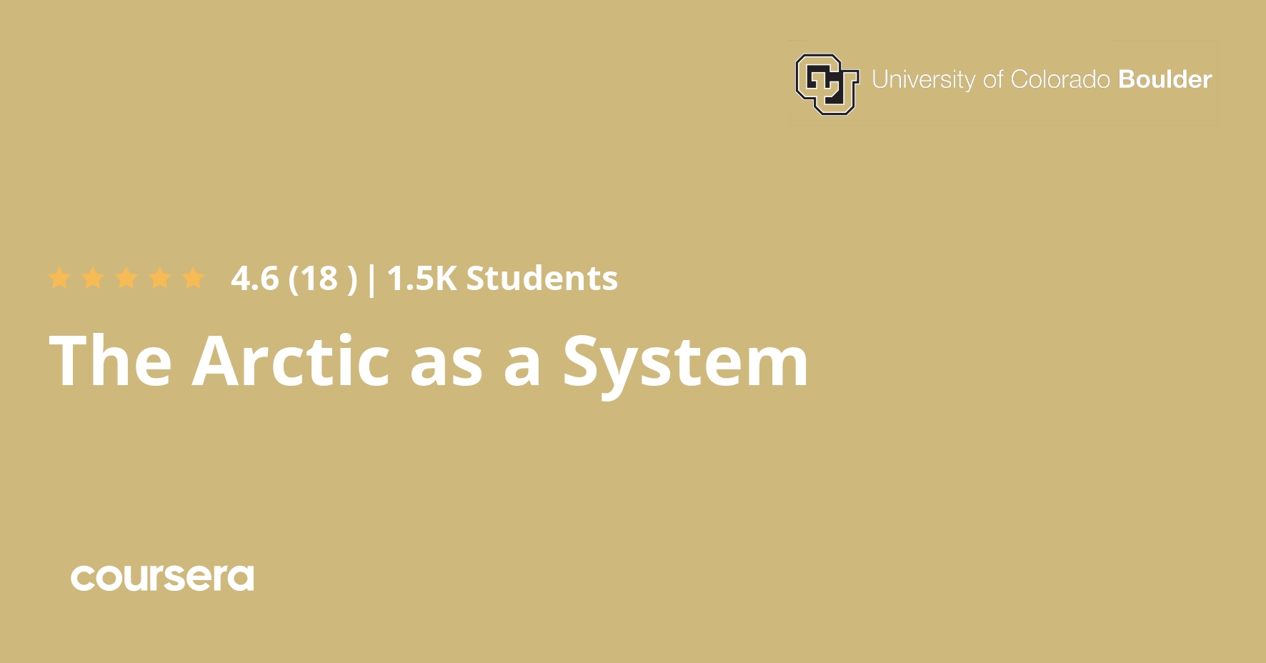 The Arctic as a System - Coursya
