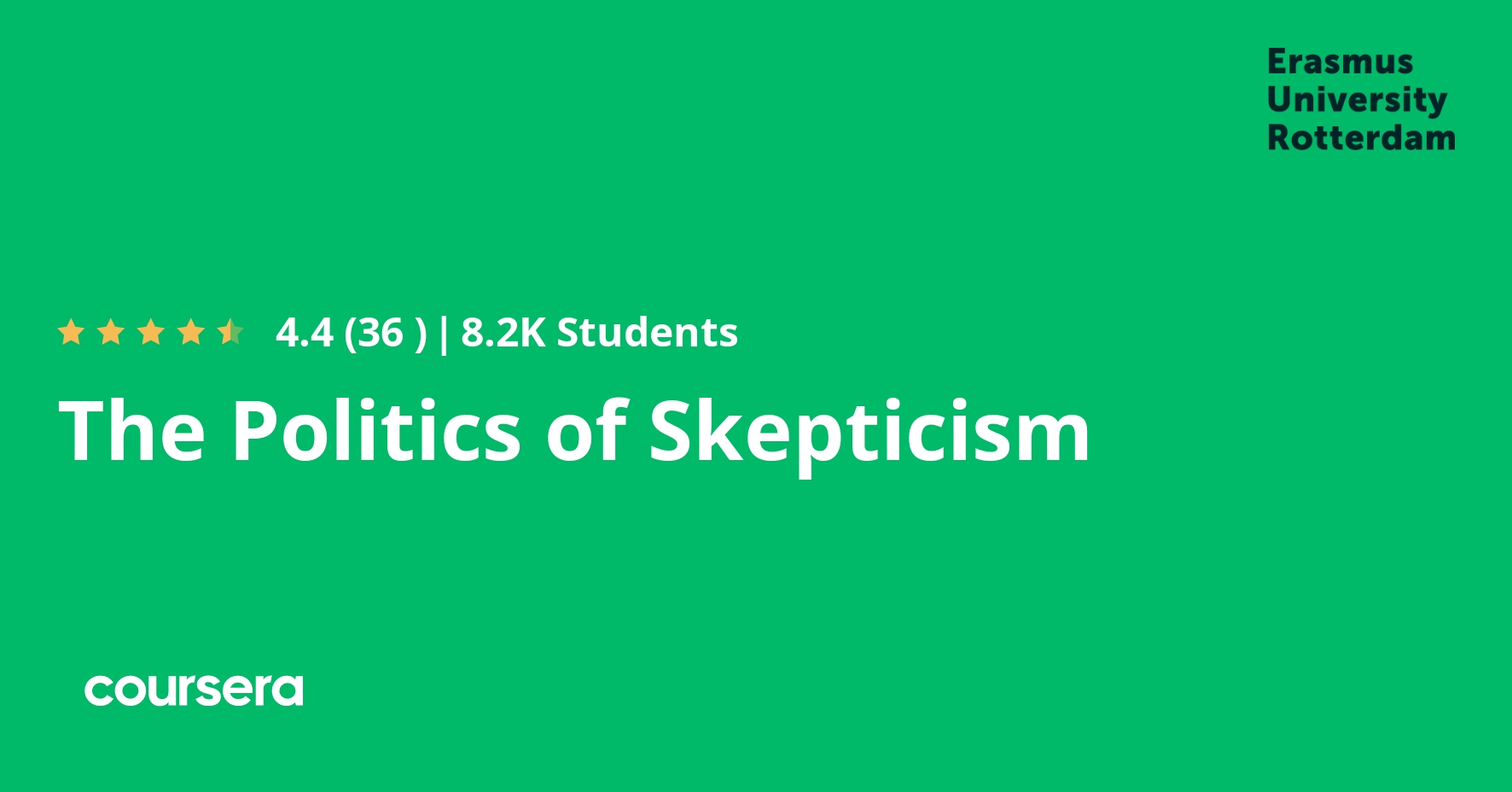 The Politics of Skepticism - Coursya