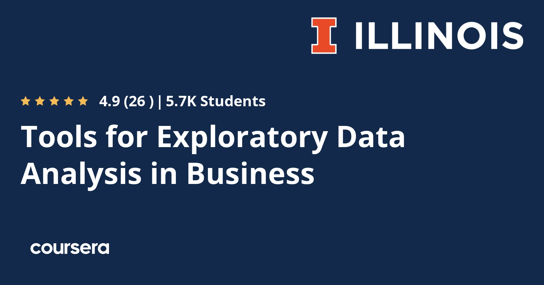 Tools For Exploratory Data Analysis In Business Coursya Tools For Exploratory Data Analysis In Business Coursya