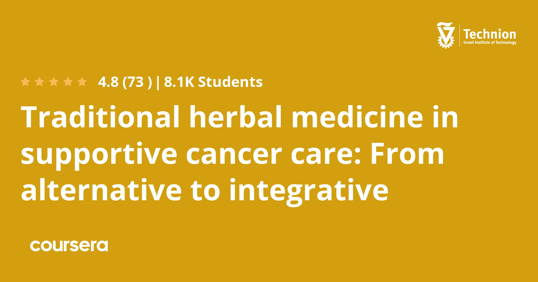 Traditional herbal medicine in supportive cancer care: From alternative ...