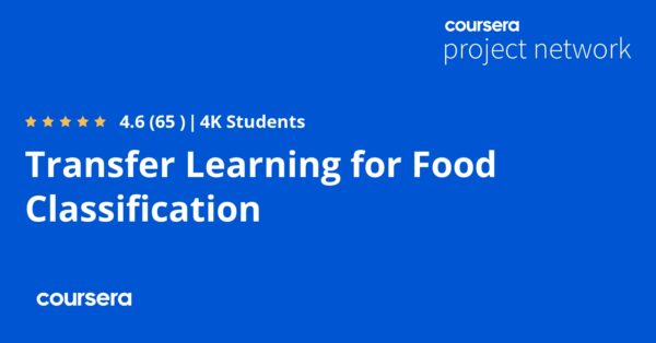 Transfer Learning for Food Classification - Coursya