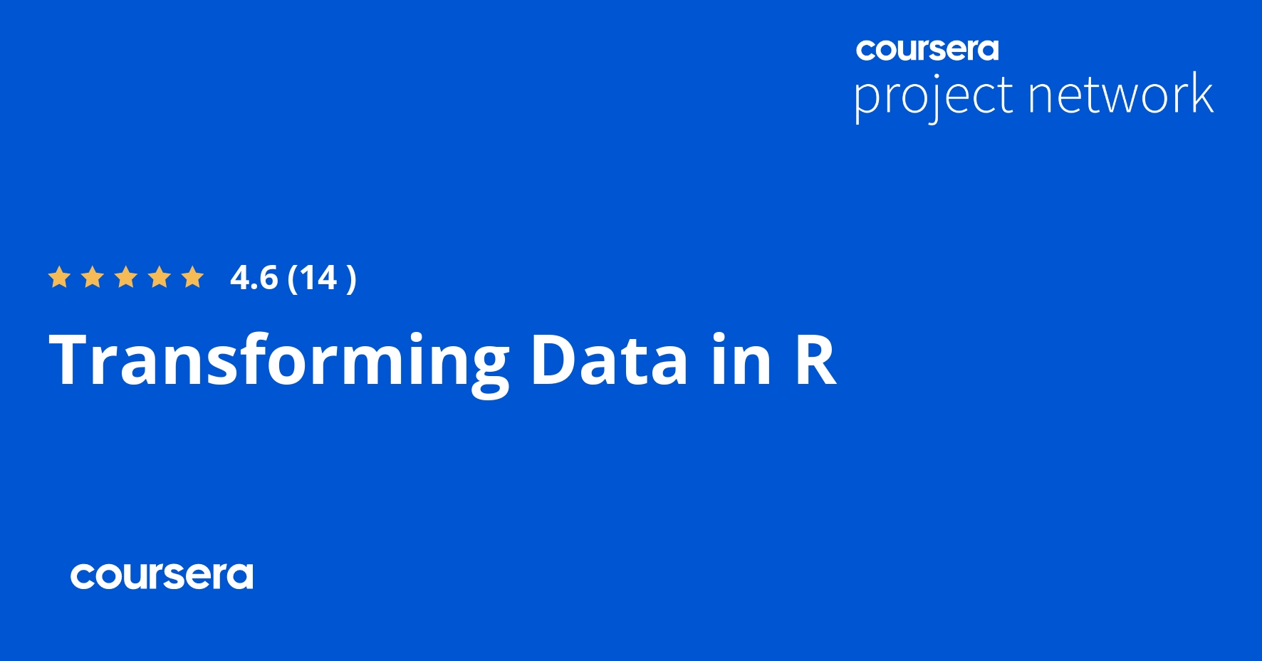 Transforming Data in R - Coursya