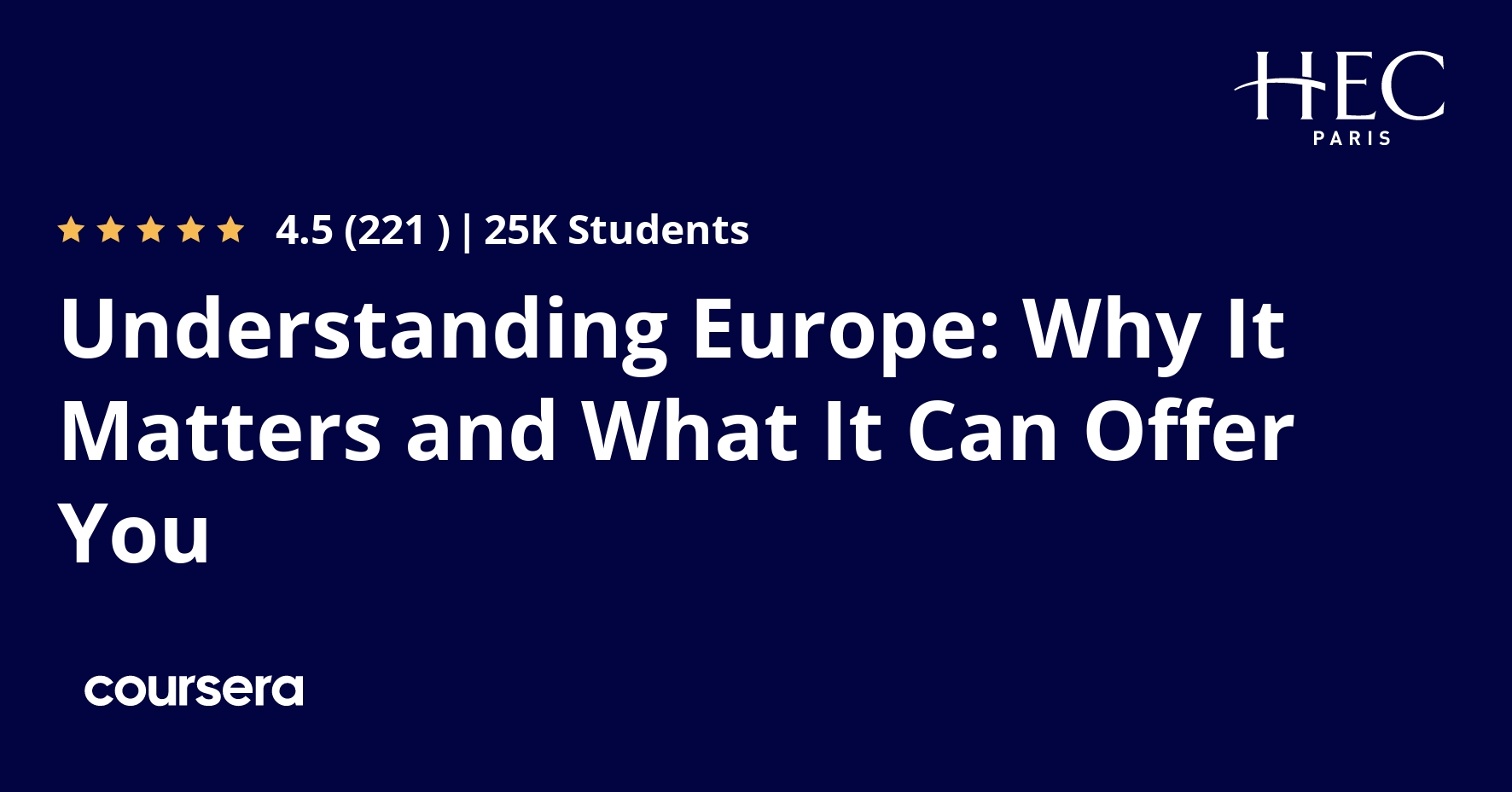 Understanding Europe: Why It Matters and What It Can Offer You - Coursya