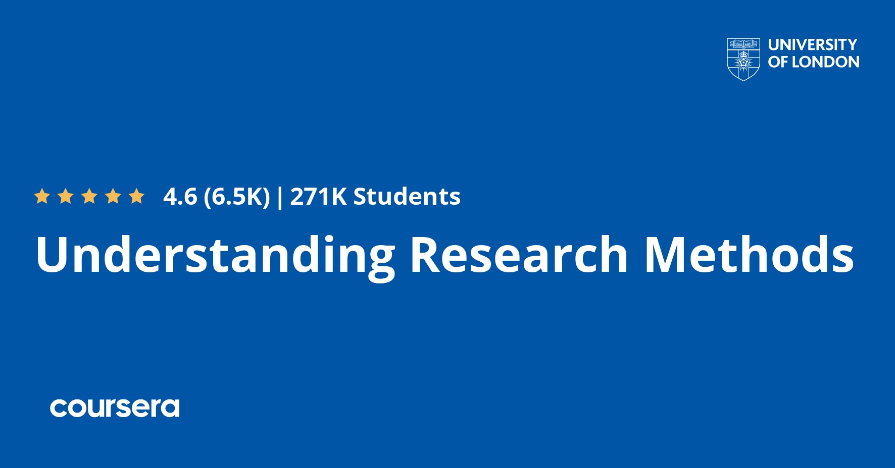 Understanding Research Methods - Coursya