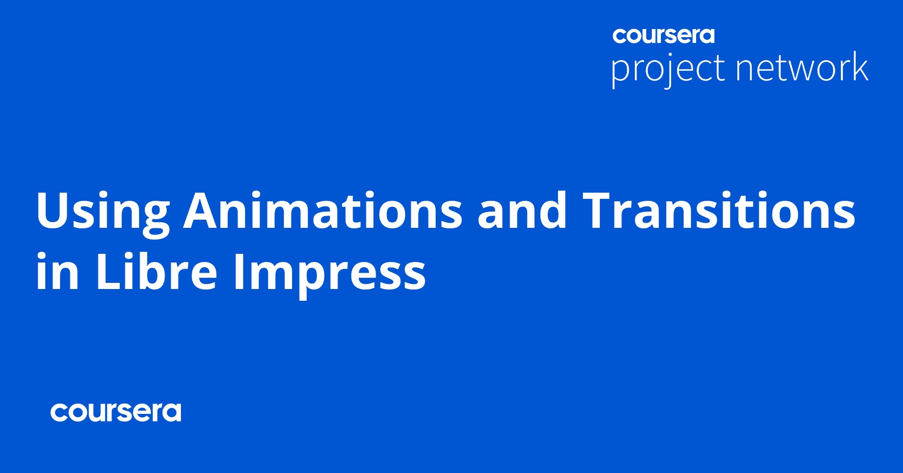 Using Animations and Transitions in Libre Impress - Coursya