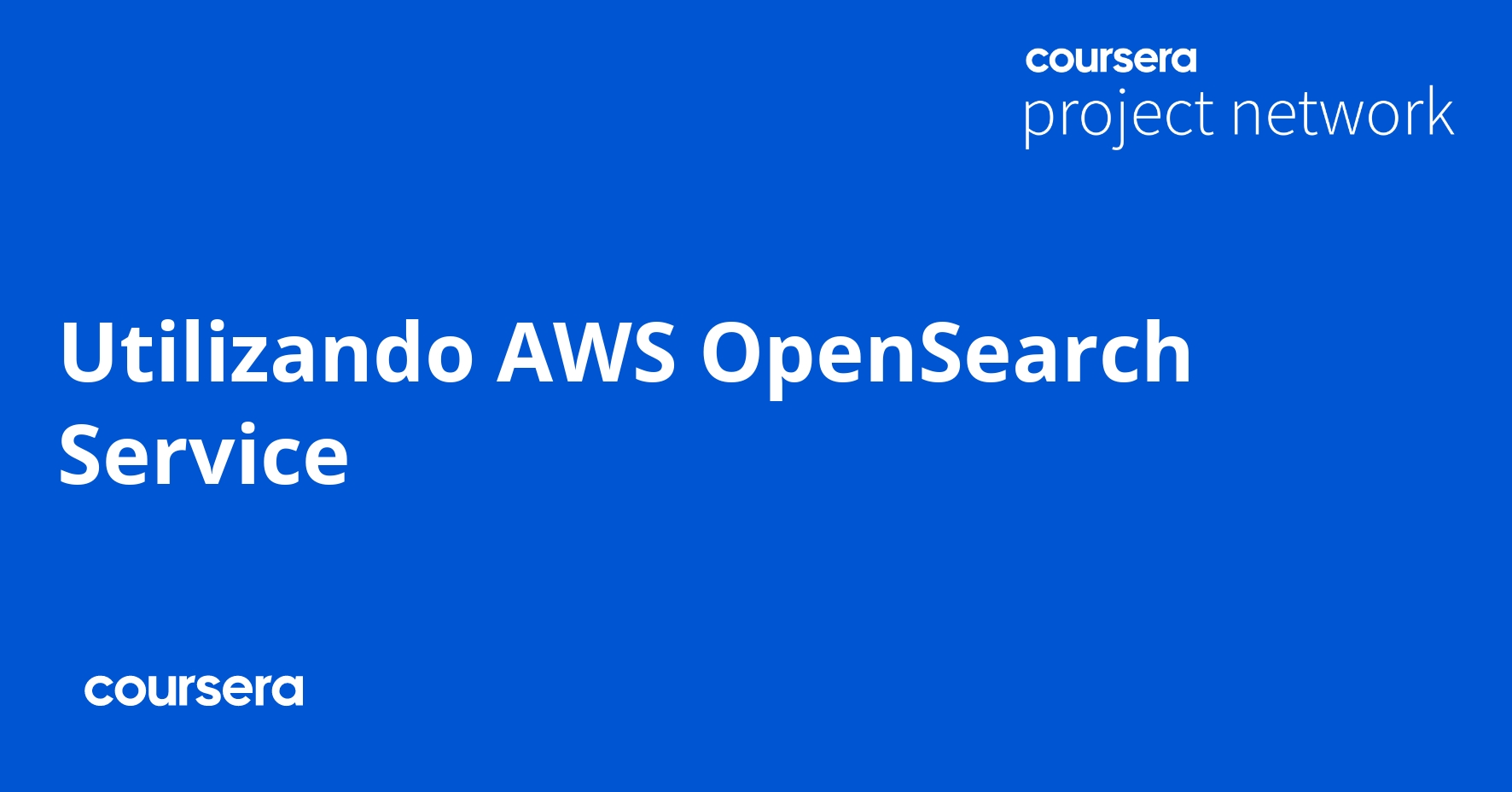 Utilizando AWS OpenSearch Service - Coursya