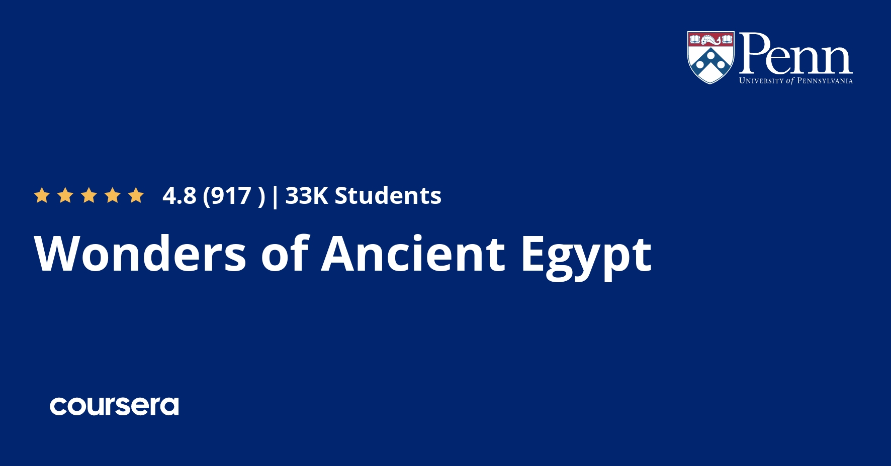 Wonders of Ancient Egypt - Coursya