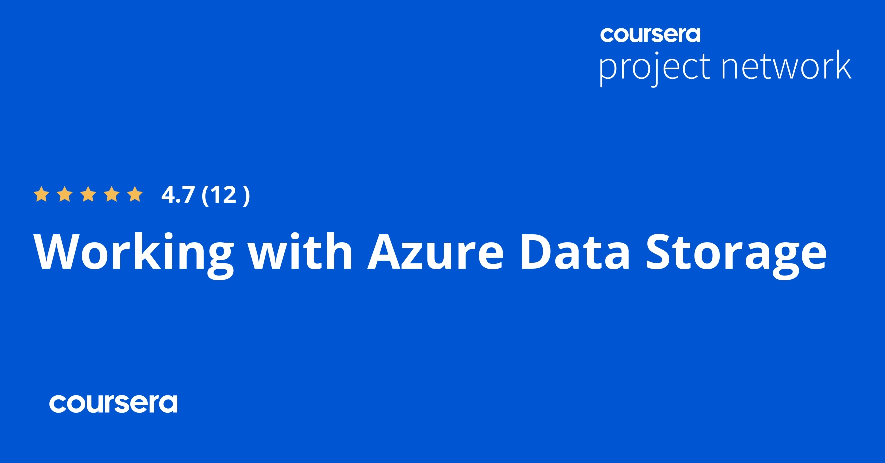 Working with Azure Data Storage - Coursya