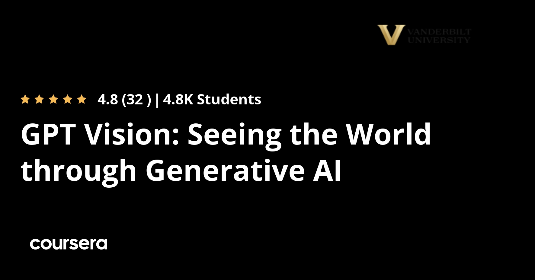 GPT Vision: Seeing the World through Generative AI - Coursya