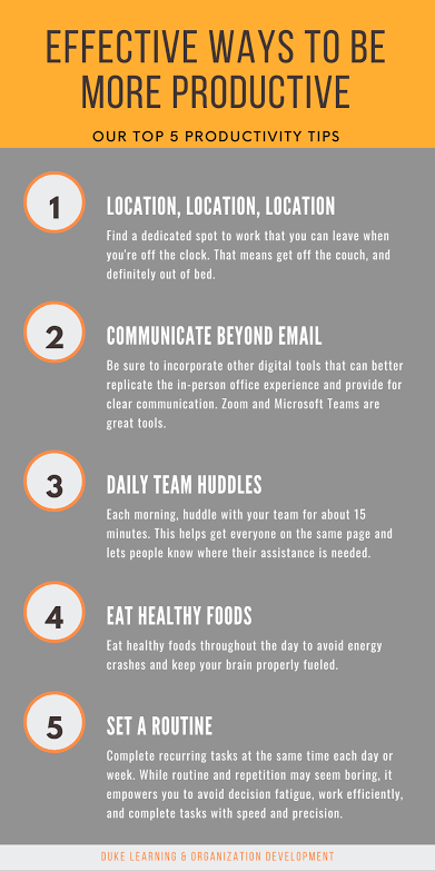 Ten Tips to Become a Productive Employee in the Office - Coursya