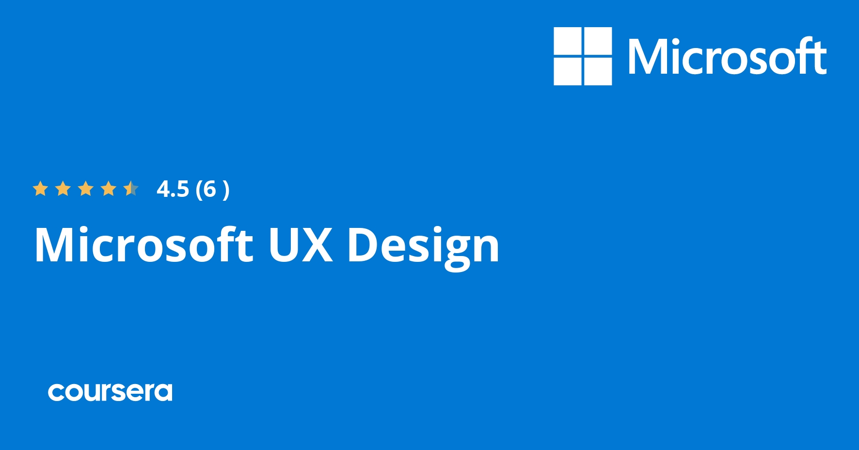 Microsoft UX Design - Coursya