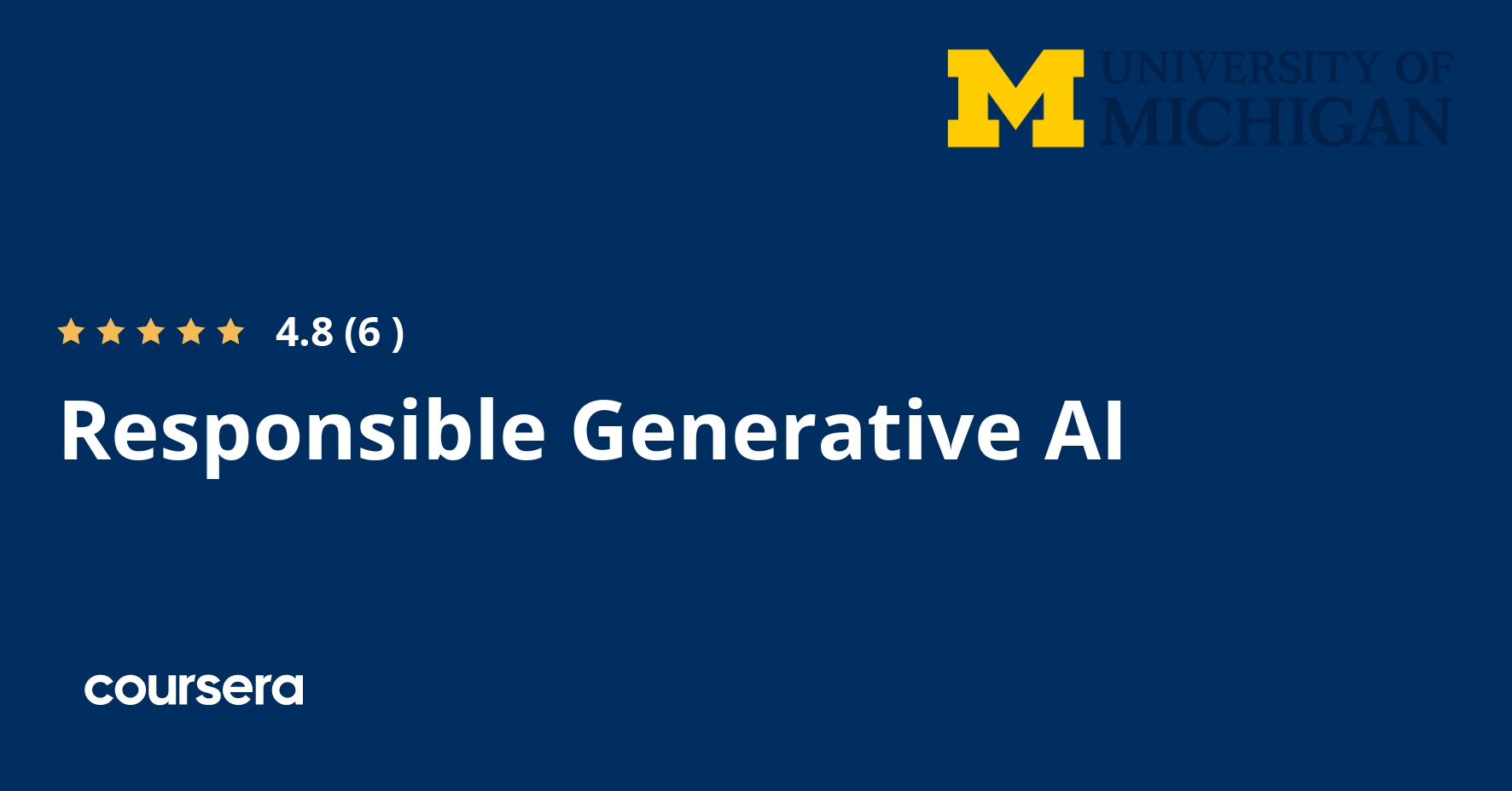 Responsible Generative AI - Coursya